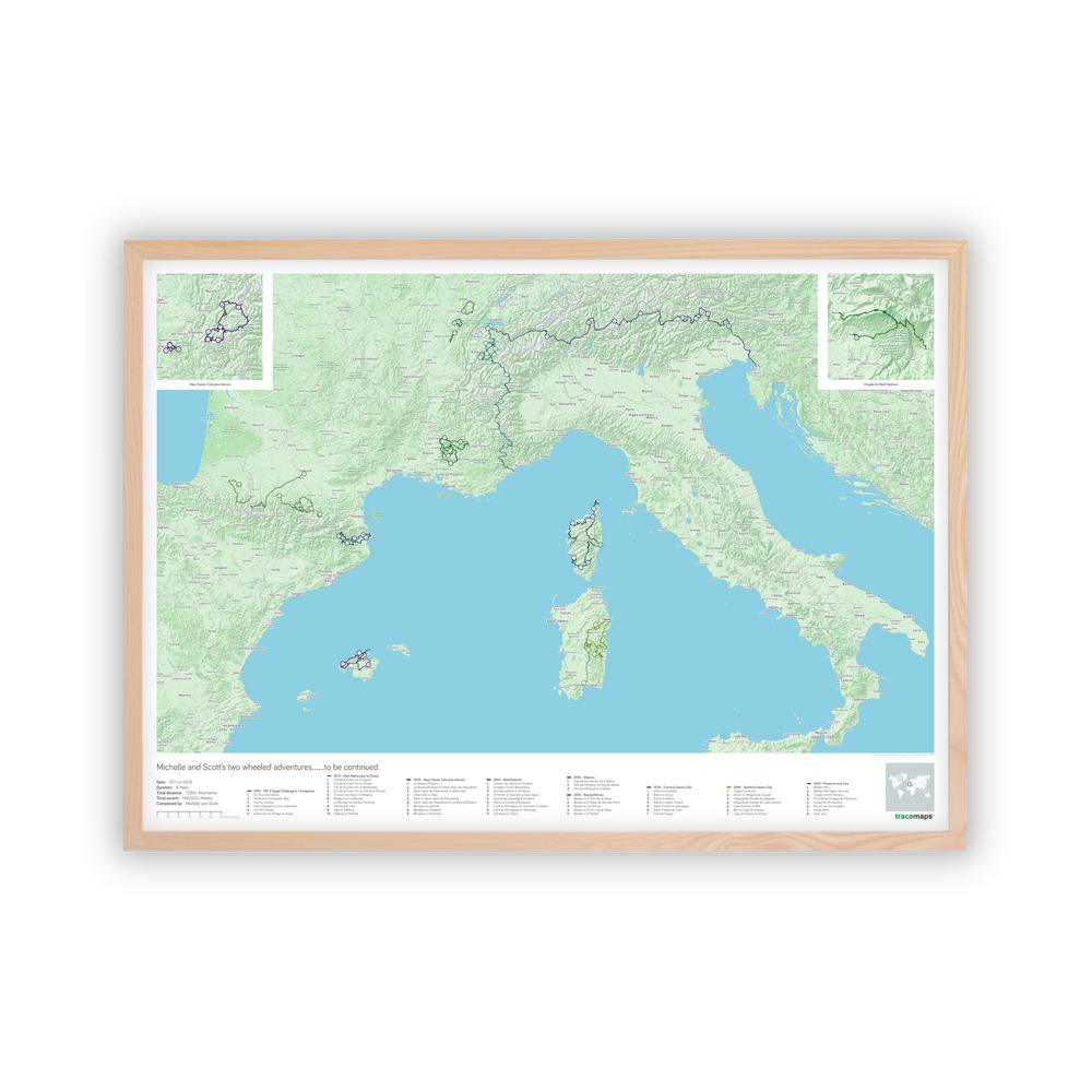 Collections – tracemaps