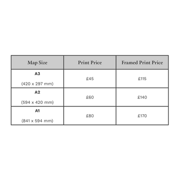 Price list – tracemaps