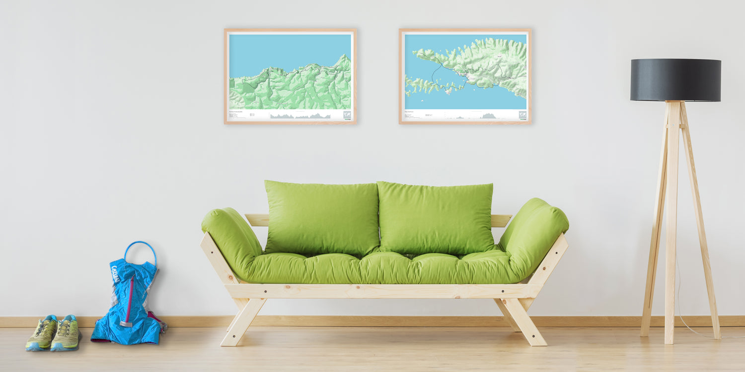 tracemaps | Personalised adventure maps | Map your adventures