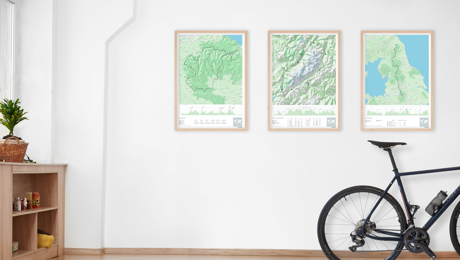 tracemaps | Personalised adventure maps | Map your adventures