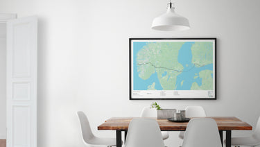 tracemaps | Personalised adventure maps | Map your adventures