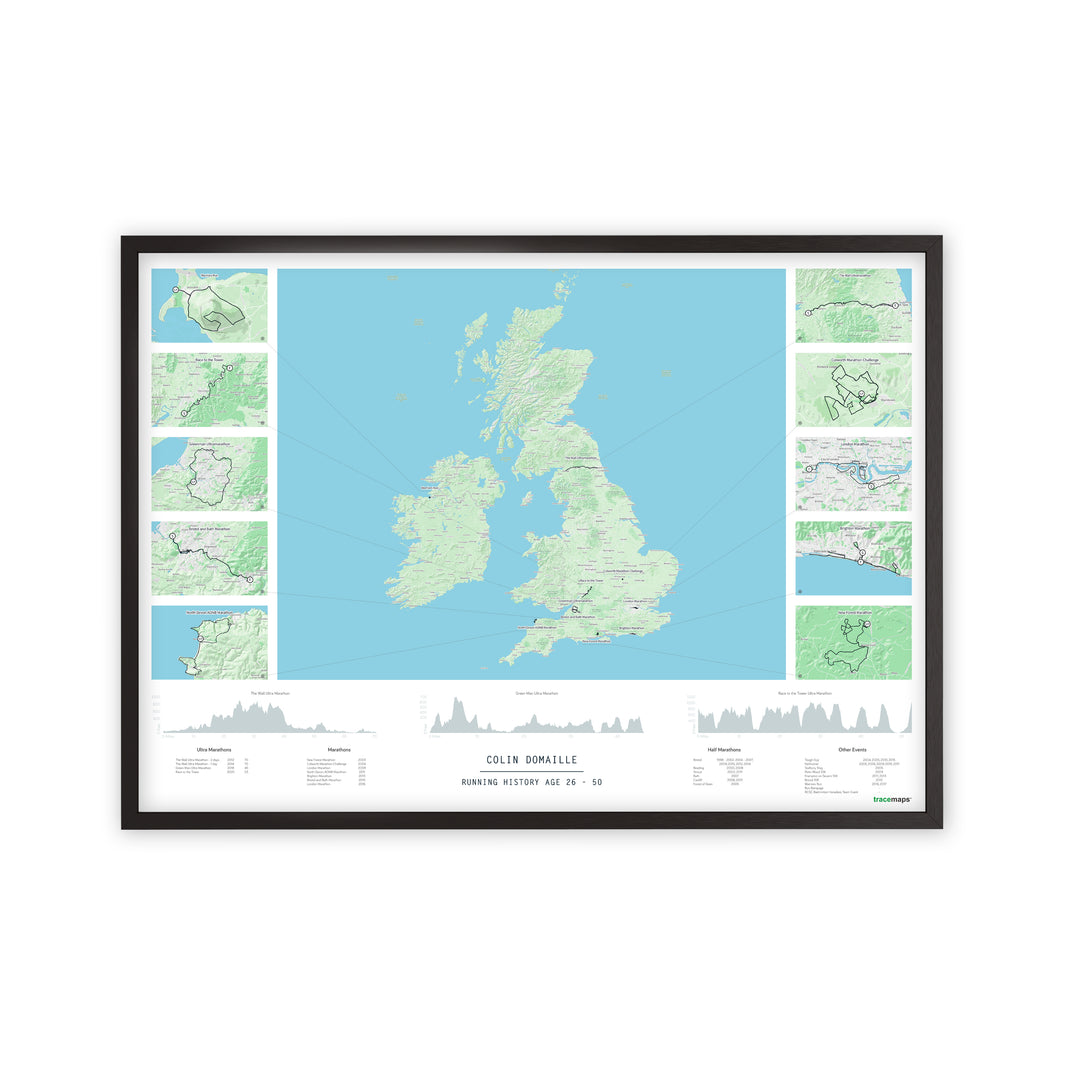 tracemaps | Personalised adventure maps | Map your adventures