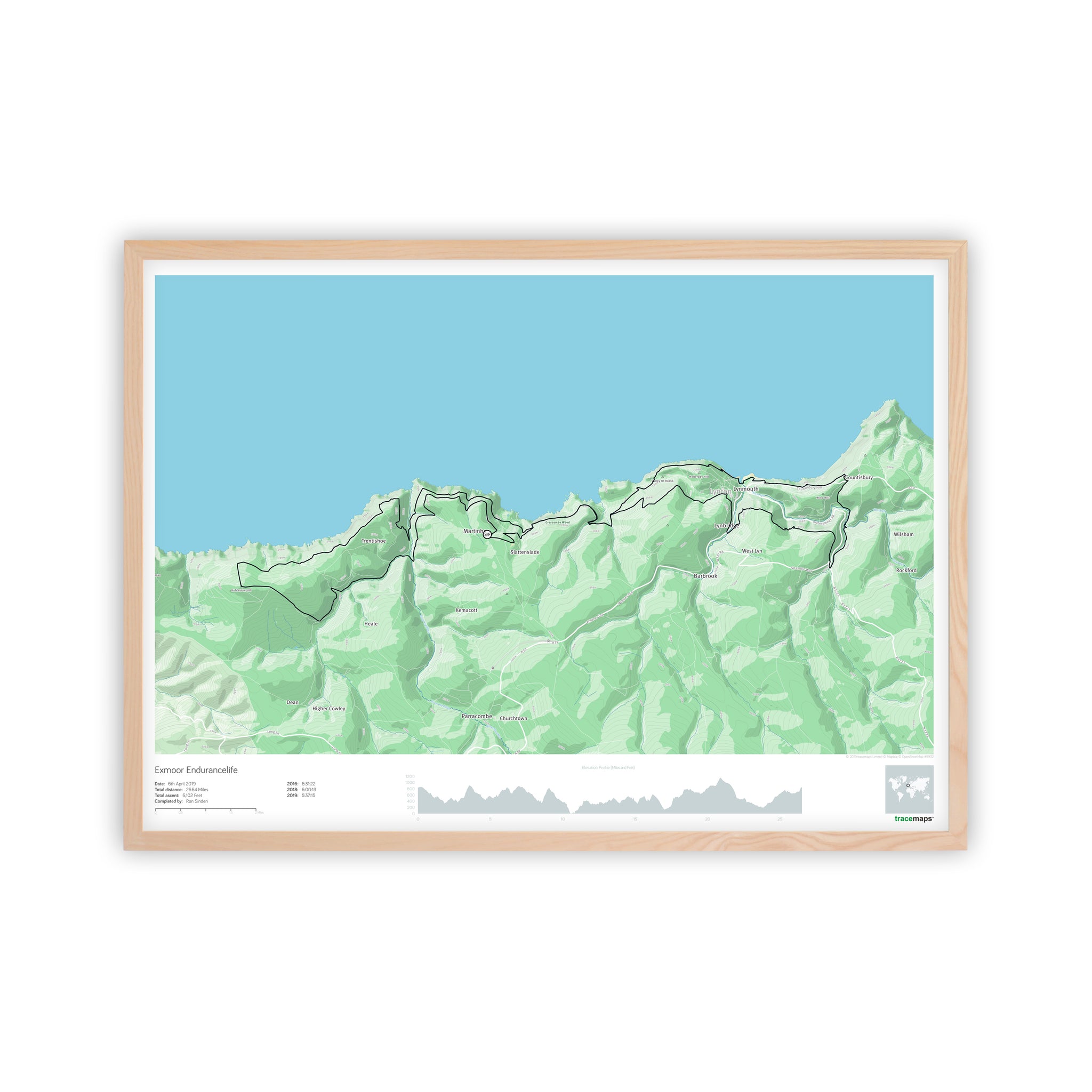 Single Day tracemap – tracemaps | Map your adventure