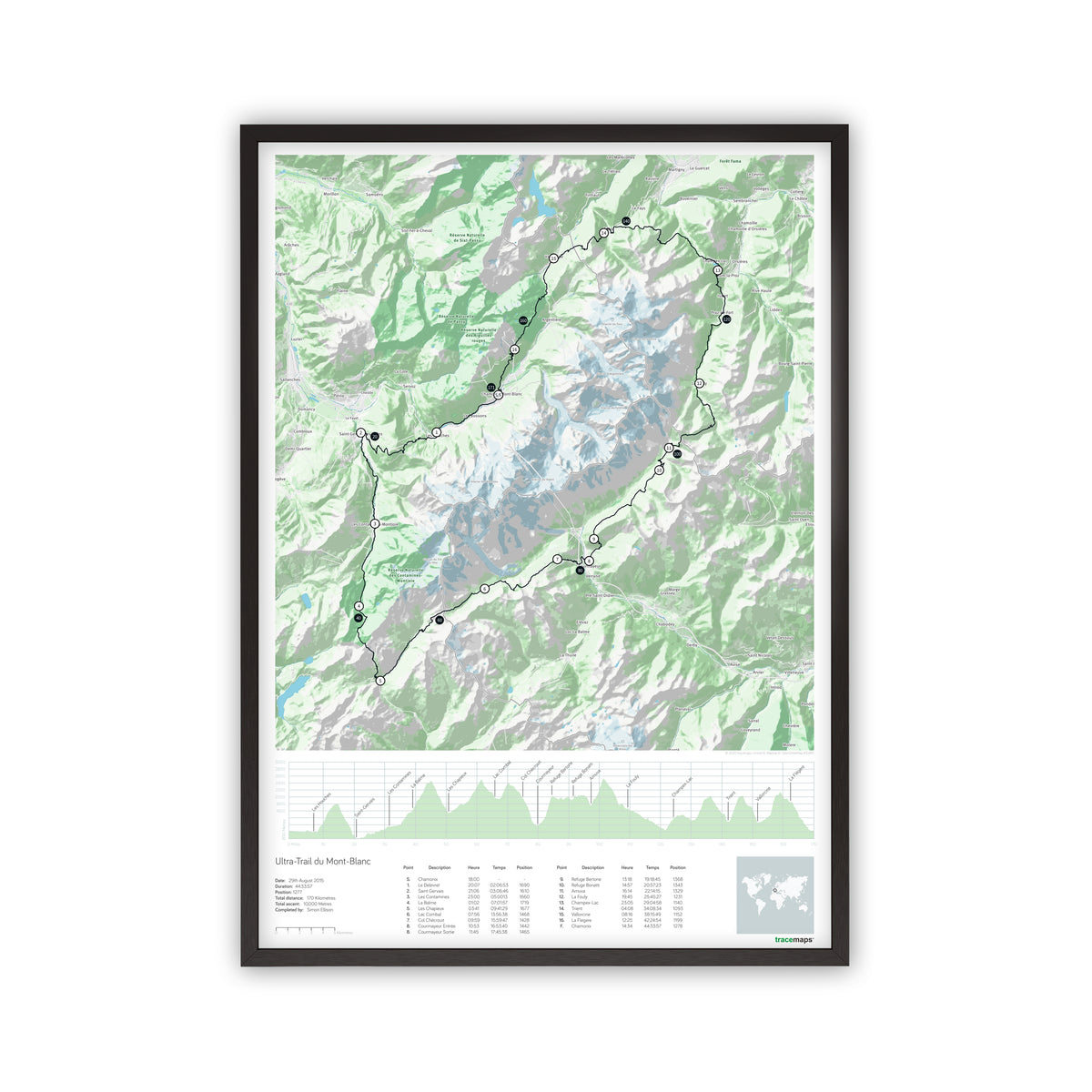 Single Day tracemap – tracemaps | Map your adventure